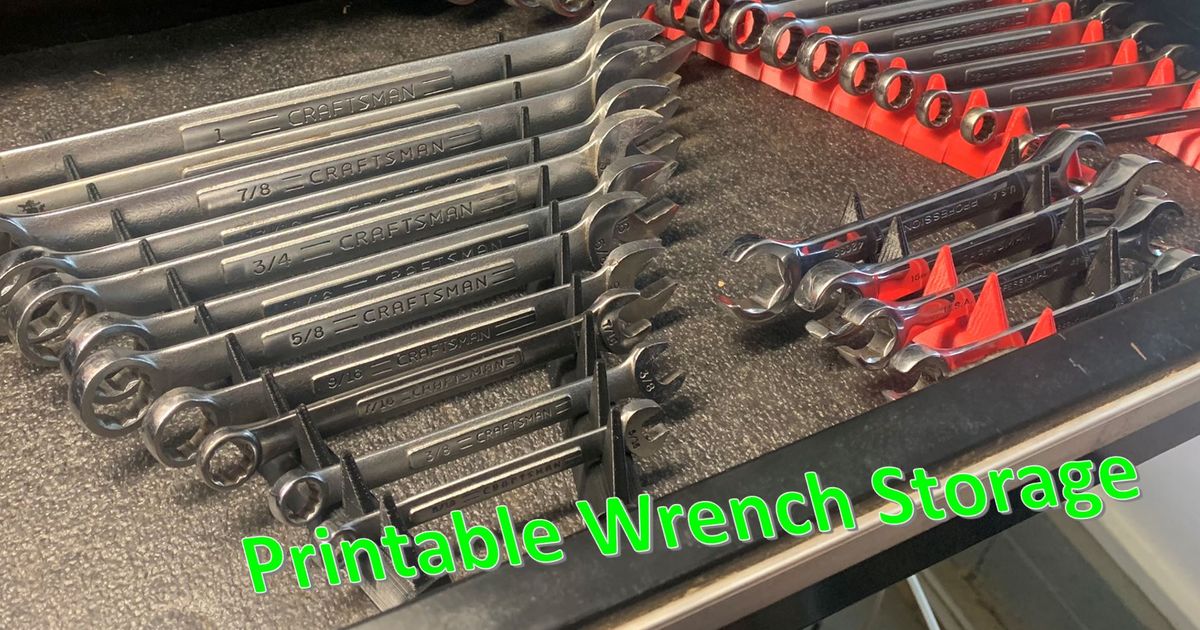 "Wrench Fin" THE BEST WRENCH STORAGE EVER by Brad Ideas | Download free ...