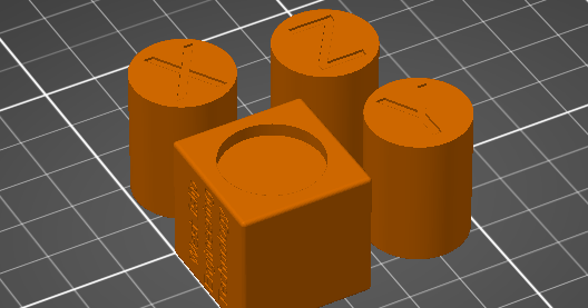 XYZ Axis Block by bbuonomo | Download free STL model | Printables.com