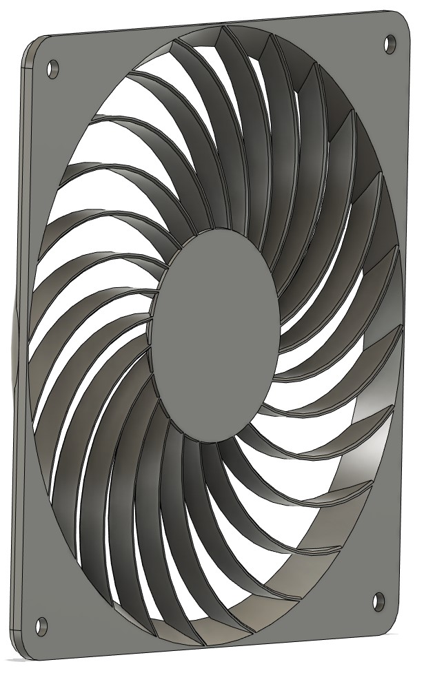 Fan shrouds 140mm by Ravenwreck | Download free STL model | Printables.com