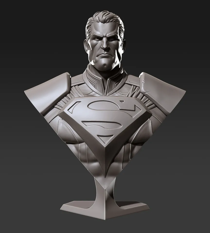Injustic Superman by Eastman | Download free STL model | Printables.com
