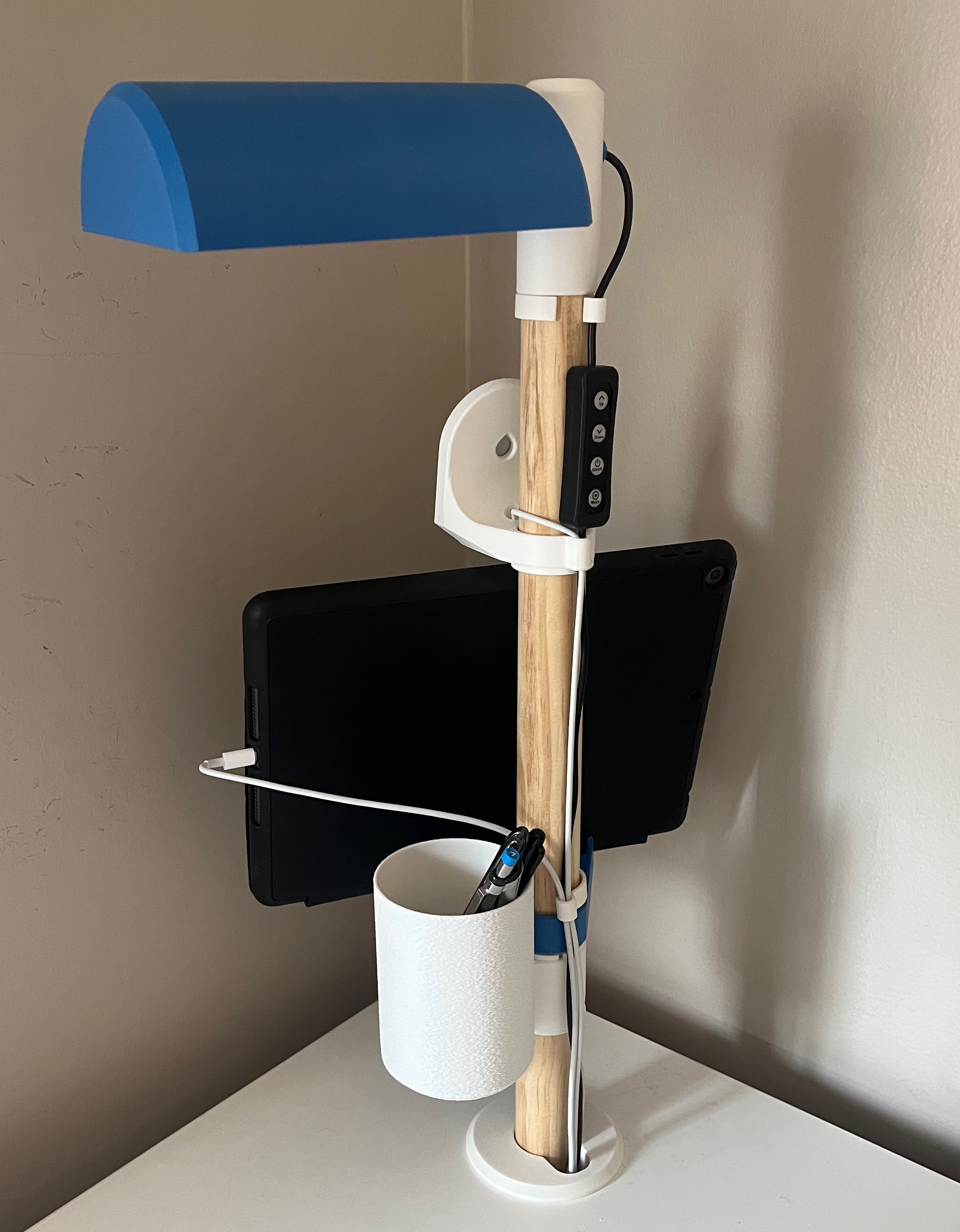 Canopy - Desk Grommet Base with Cord Pass-Through by bjamdesign ...