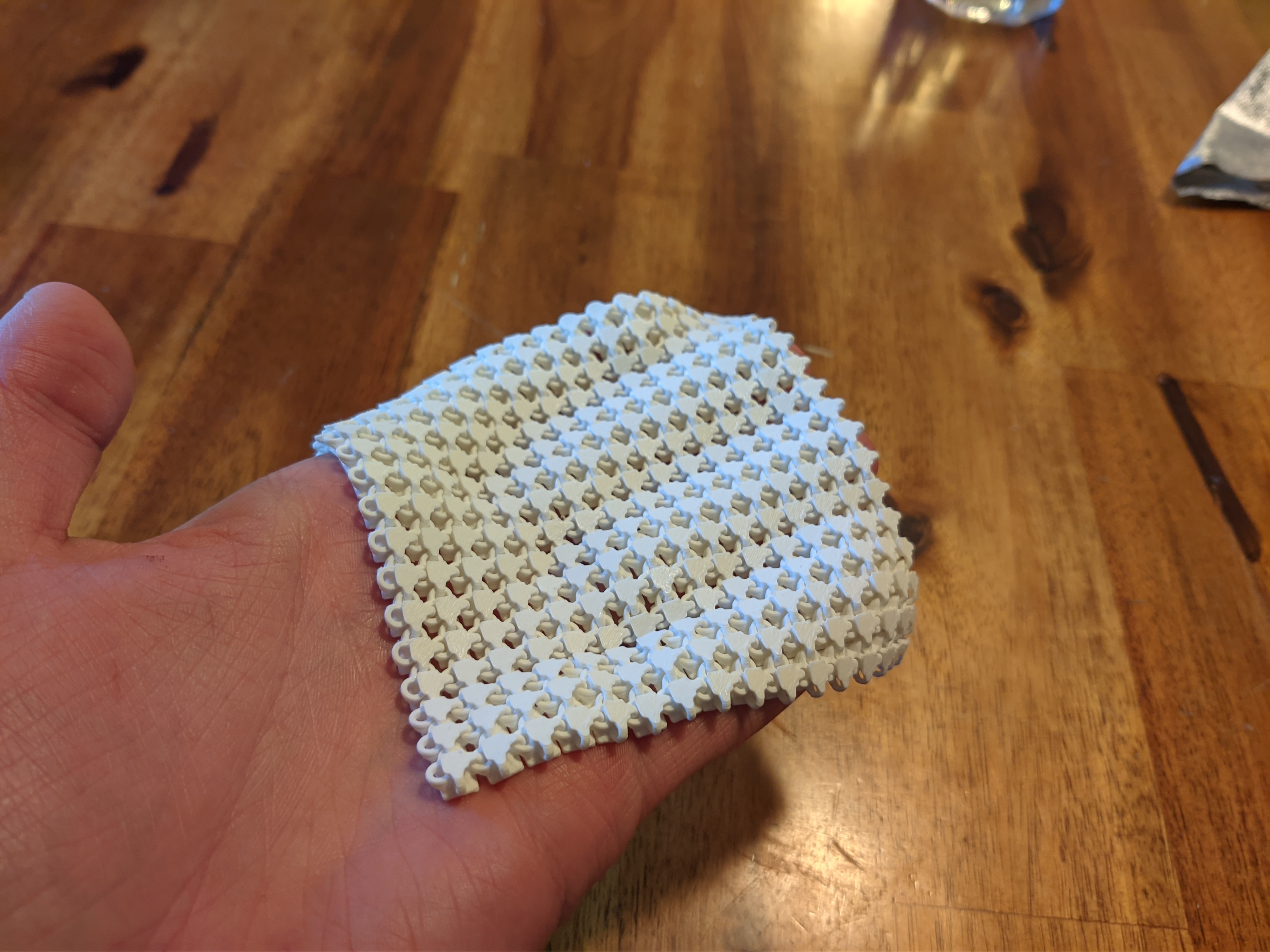 Flipped 3d Printed Fabric by codfish06 | Download free STL model ...