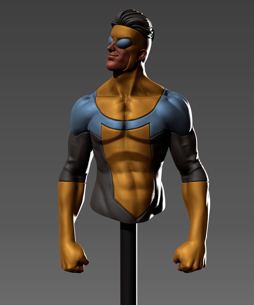 Invincible bust por Eastman | Tienda de Printables