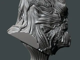 Swamp Thing (Detailed Head) Bust by Eastman | Download free STL model ...