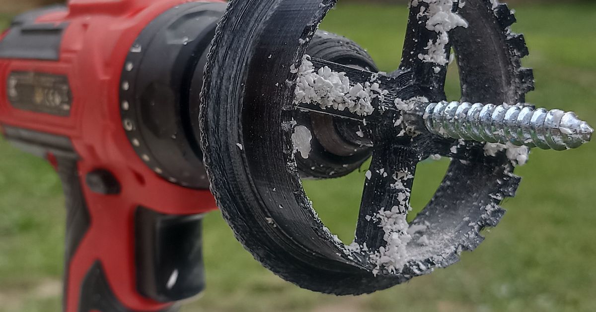 polystyrene cutter 65mm drill bit, freza do polystyrenu. by Maraktos ...