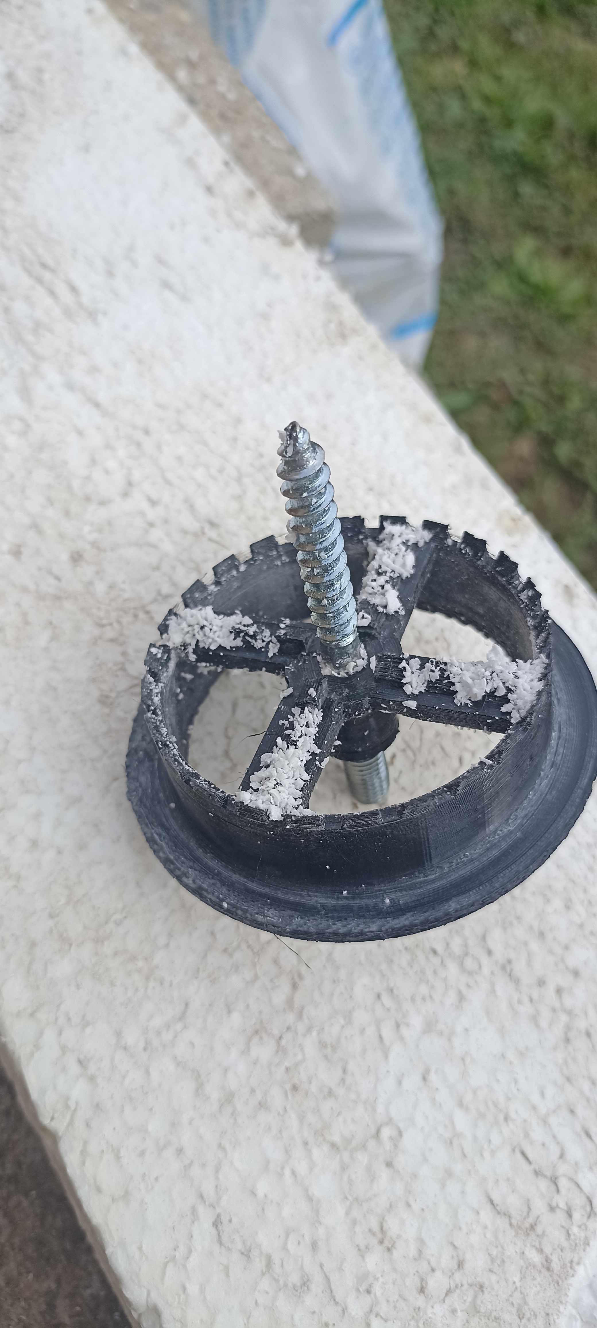 polystyrene cutter 65mm drill bit, freza do polystyrenu. by Maraktos ...