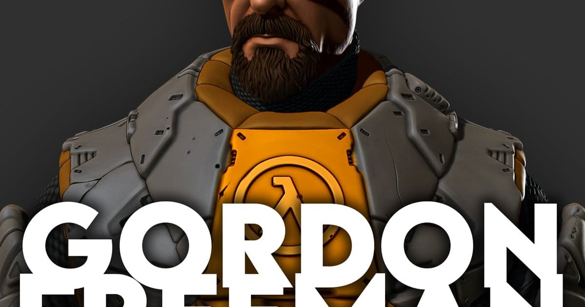 Gordon Freeman Bust by Eastman | Printables Store