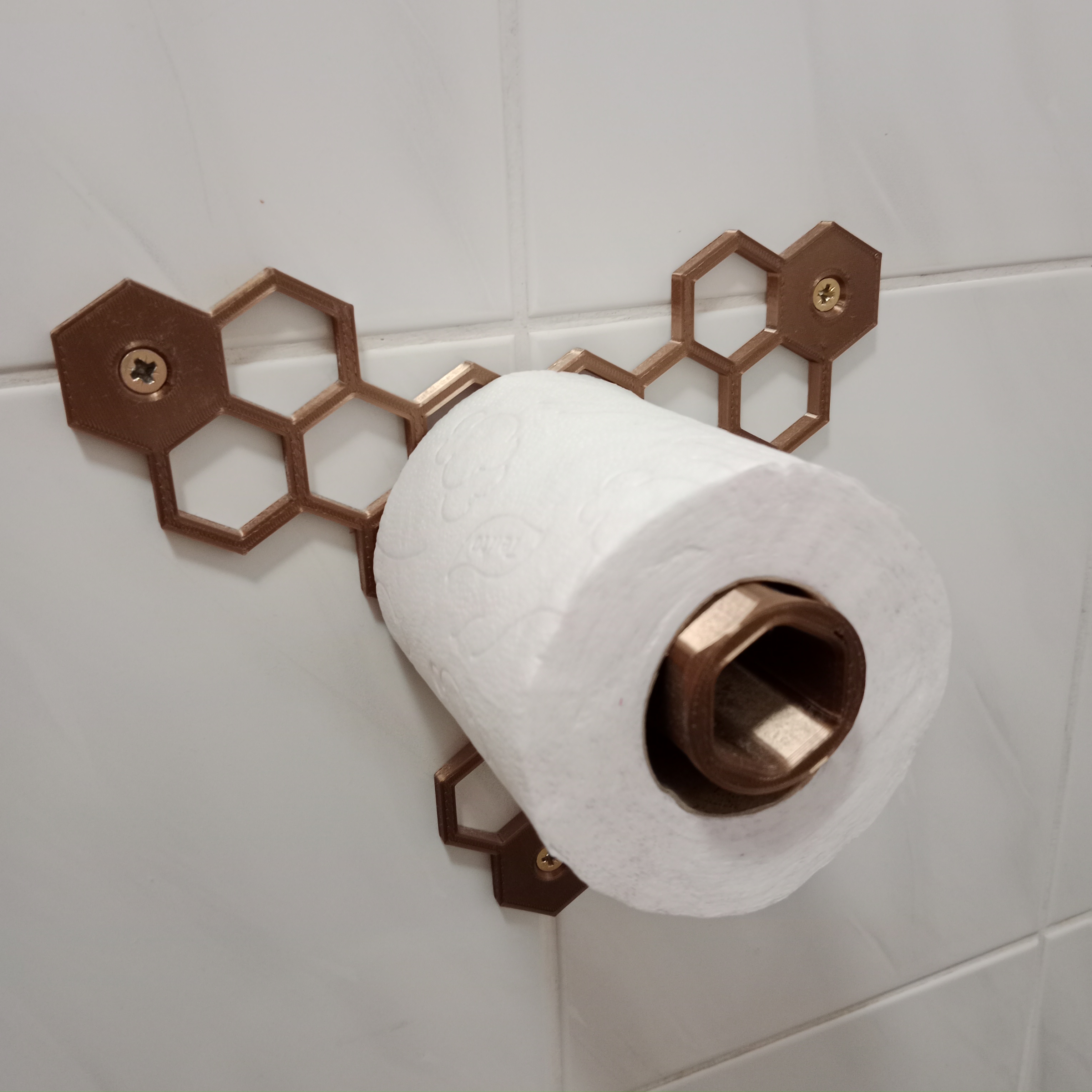 Toilet paper holder - wall mounted by Arerax | Download free STL model ...