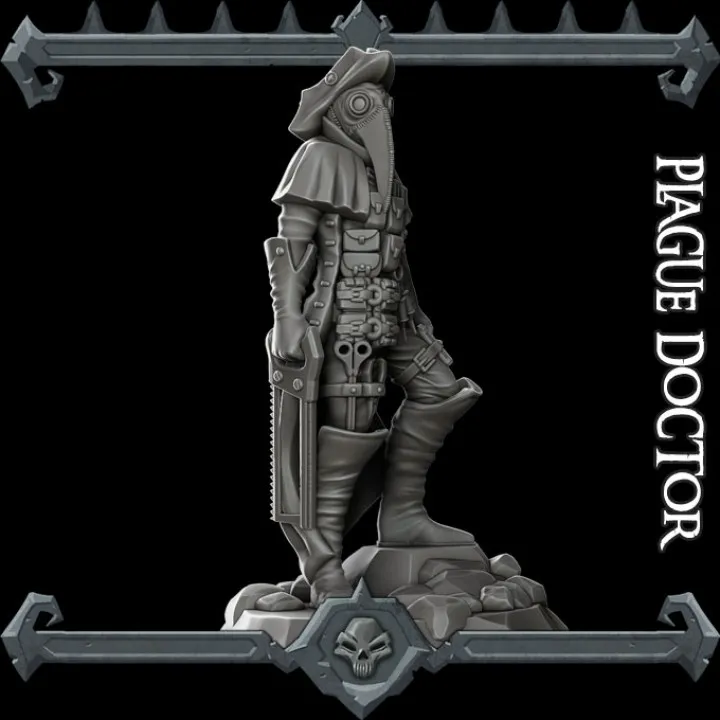 Plague Doctor by Rocket Pig Games by Rocket Pig Games | Download free STL model | Printables.com