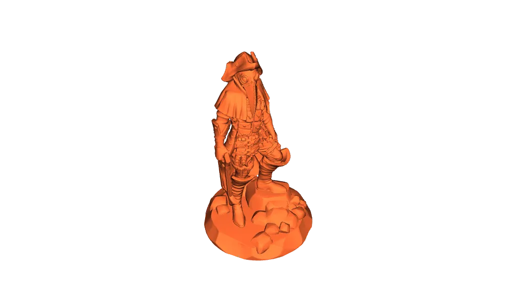 Plague Doctor by Rocket Pig Games by Rocket Pig Games | Download free STL model | Printables.com