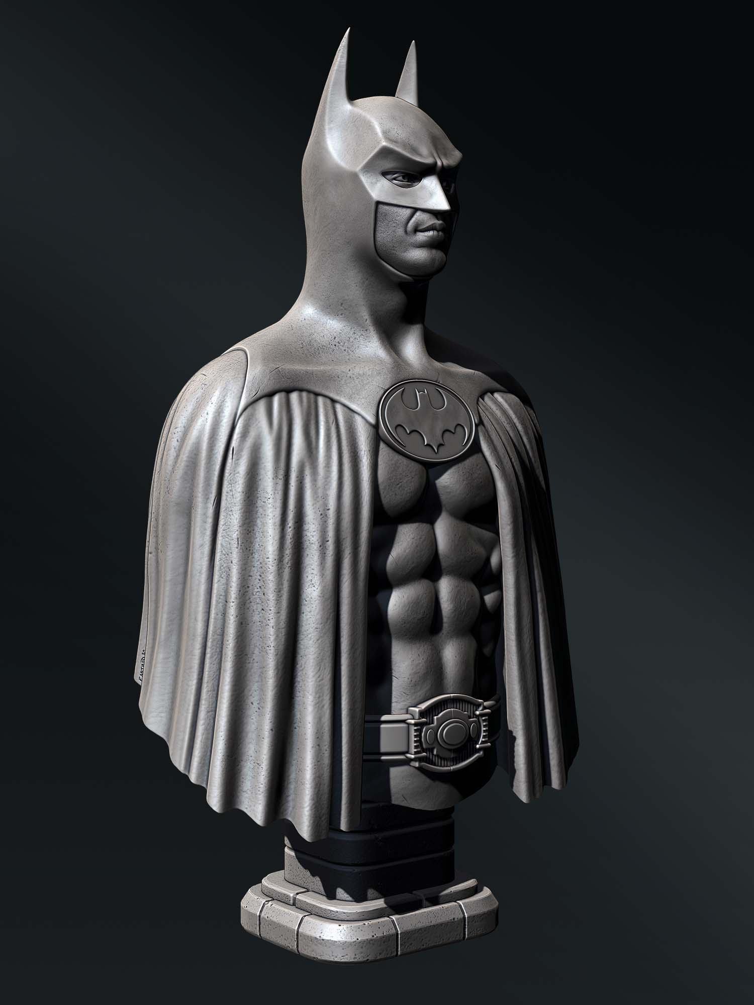 Batman 89/92 bust by Eastman | Download free STL model | Printables.com