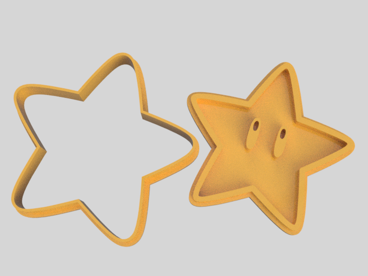 Star mario by João | Download free STL model | Printables.com