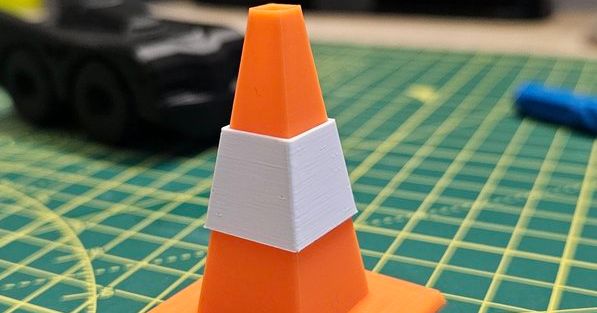 Low Poly traffic cone by This Noise | Download free STL model ...