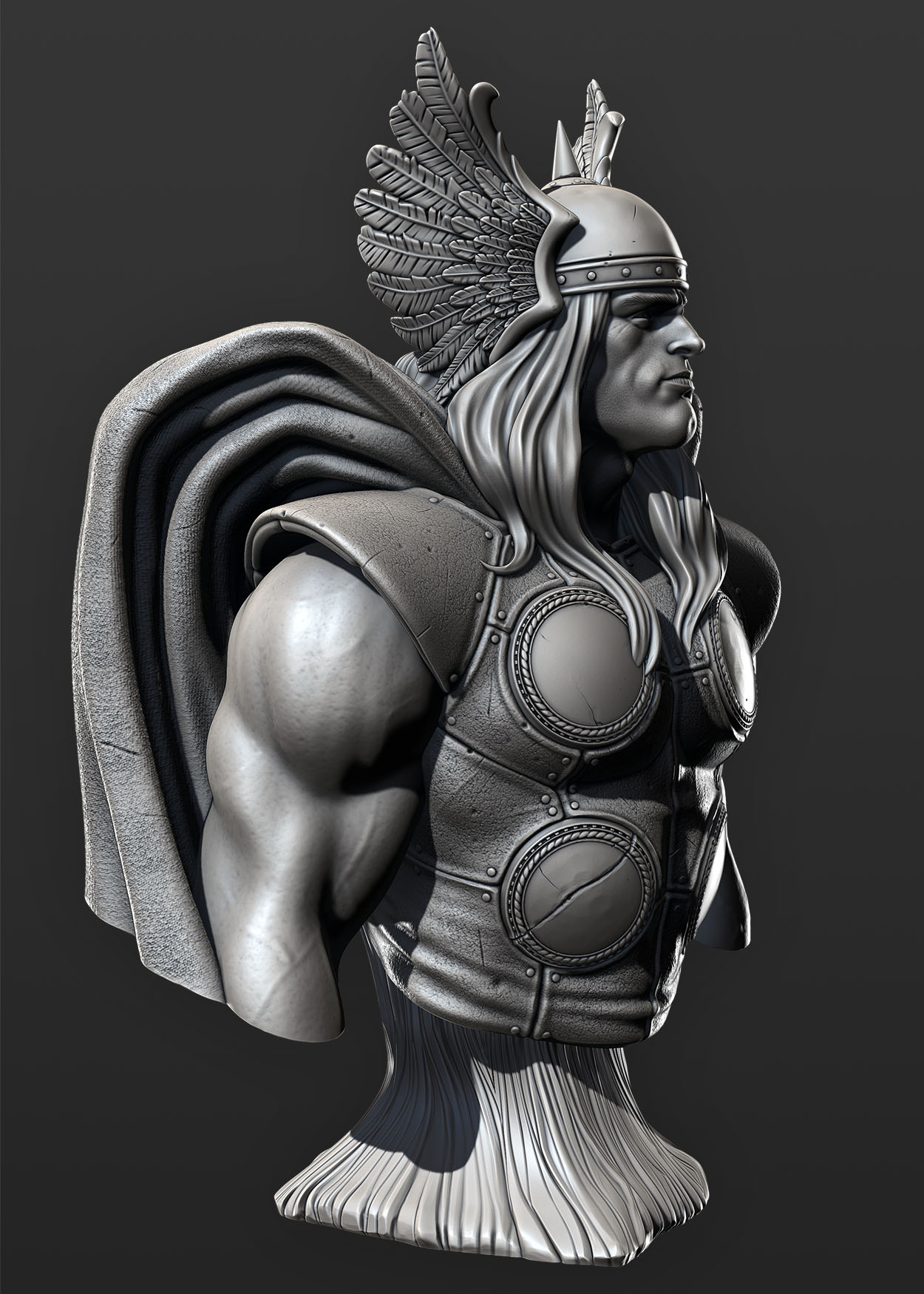 Classic Thor Bust by Eastman | Printables Store