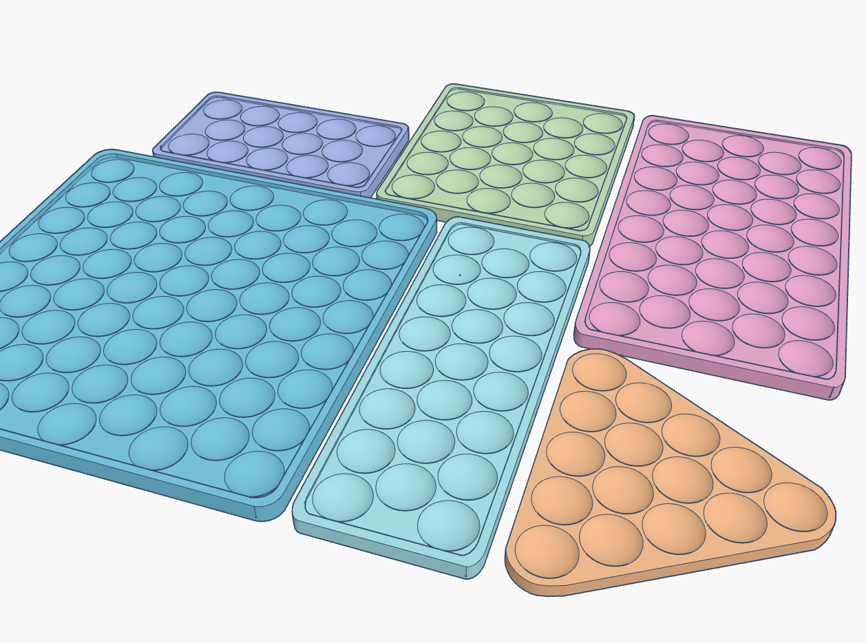 Scalable Sorting Trays x 6 by Triple G Workshop | Download free STL ...