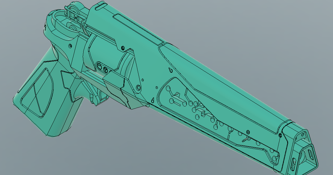 DESTINY 2 JUDGEMENT - SOLID VERSION by jdflute | Download free STL ...