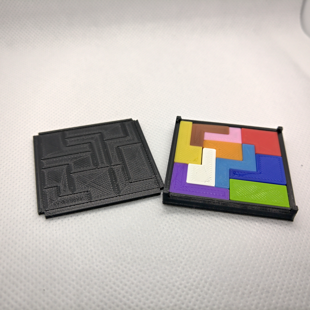 Tile Puzzle Game by ru_roell | Download free STL model | Printables.com