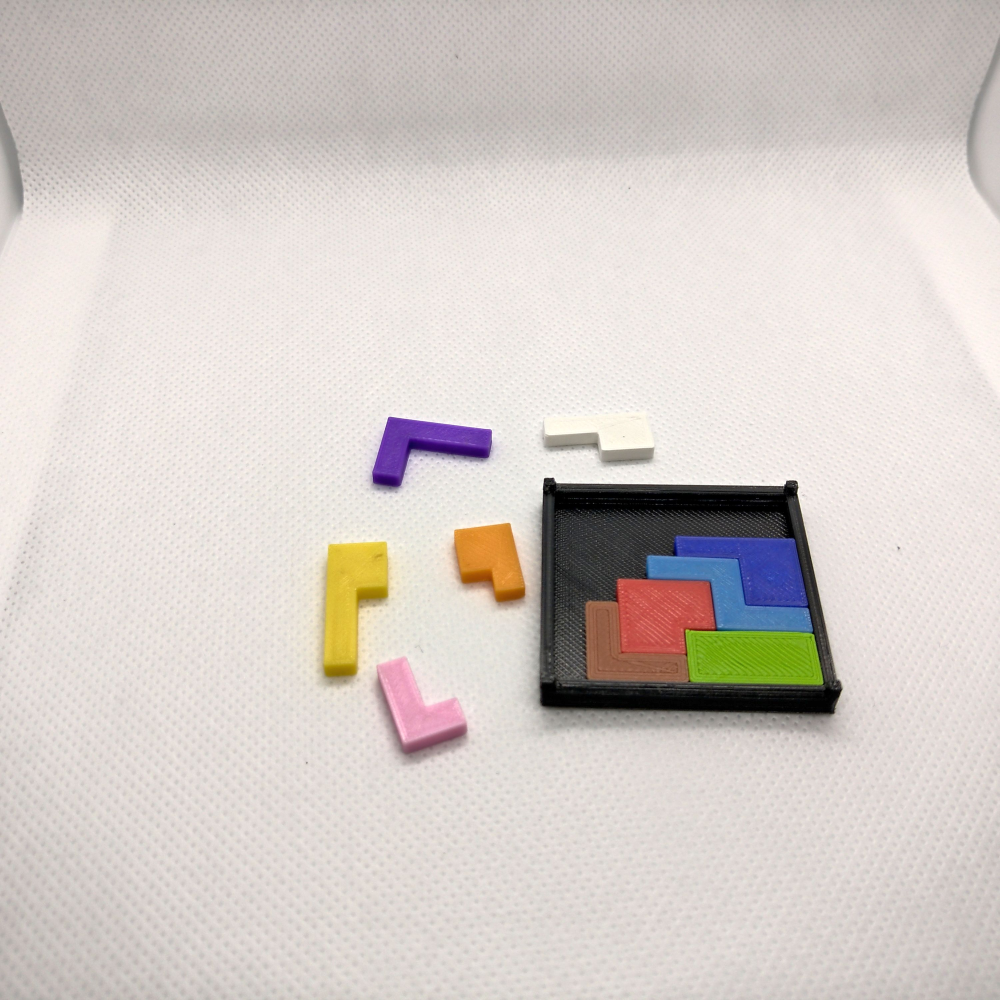 Tile Puzzle Game by ru_roell | Download free STL model | Printables.com
