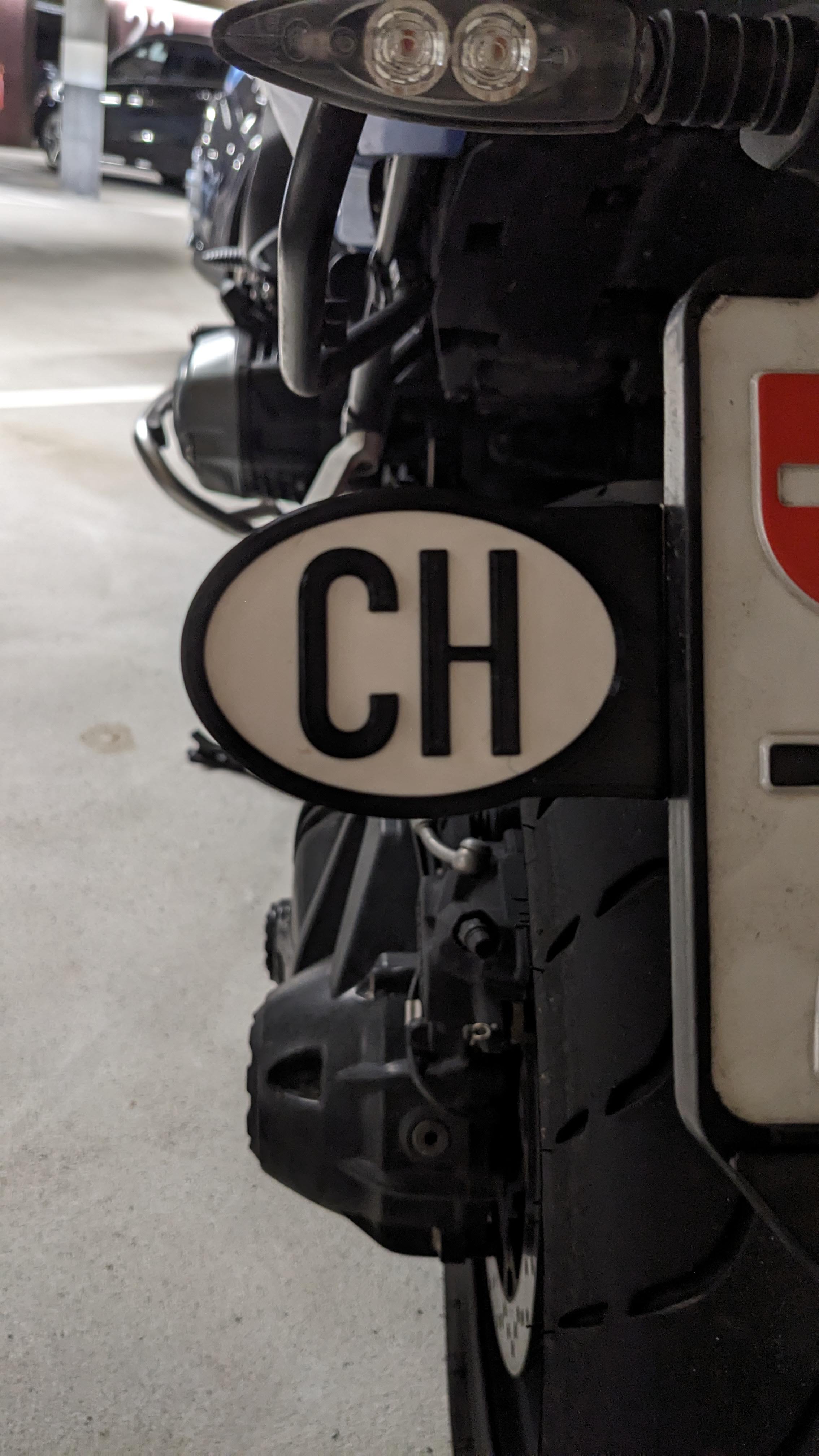 CH country plate for motorcycle by DarkBruce | Download free STL model ...