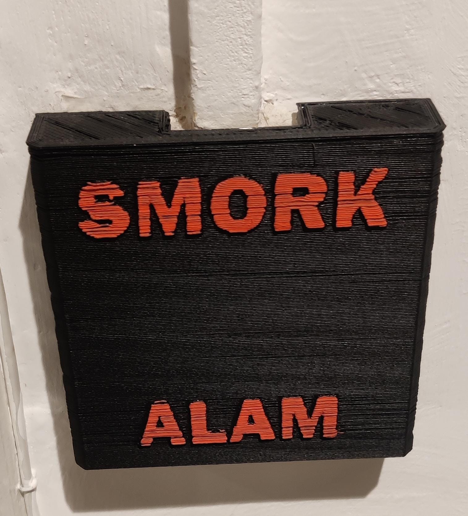 'Smork Alam' Fire Alarm Cover by PogFrog | Download free STL model ...