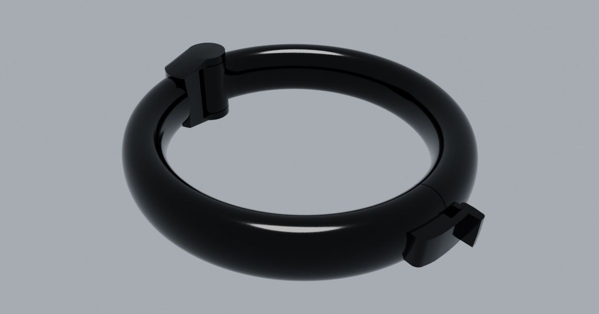 Circular sealing clip ( print in place ) by Gious | Download free STL ...