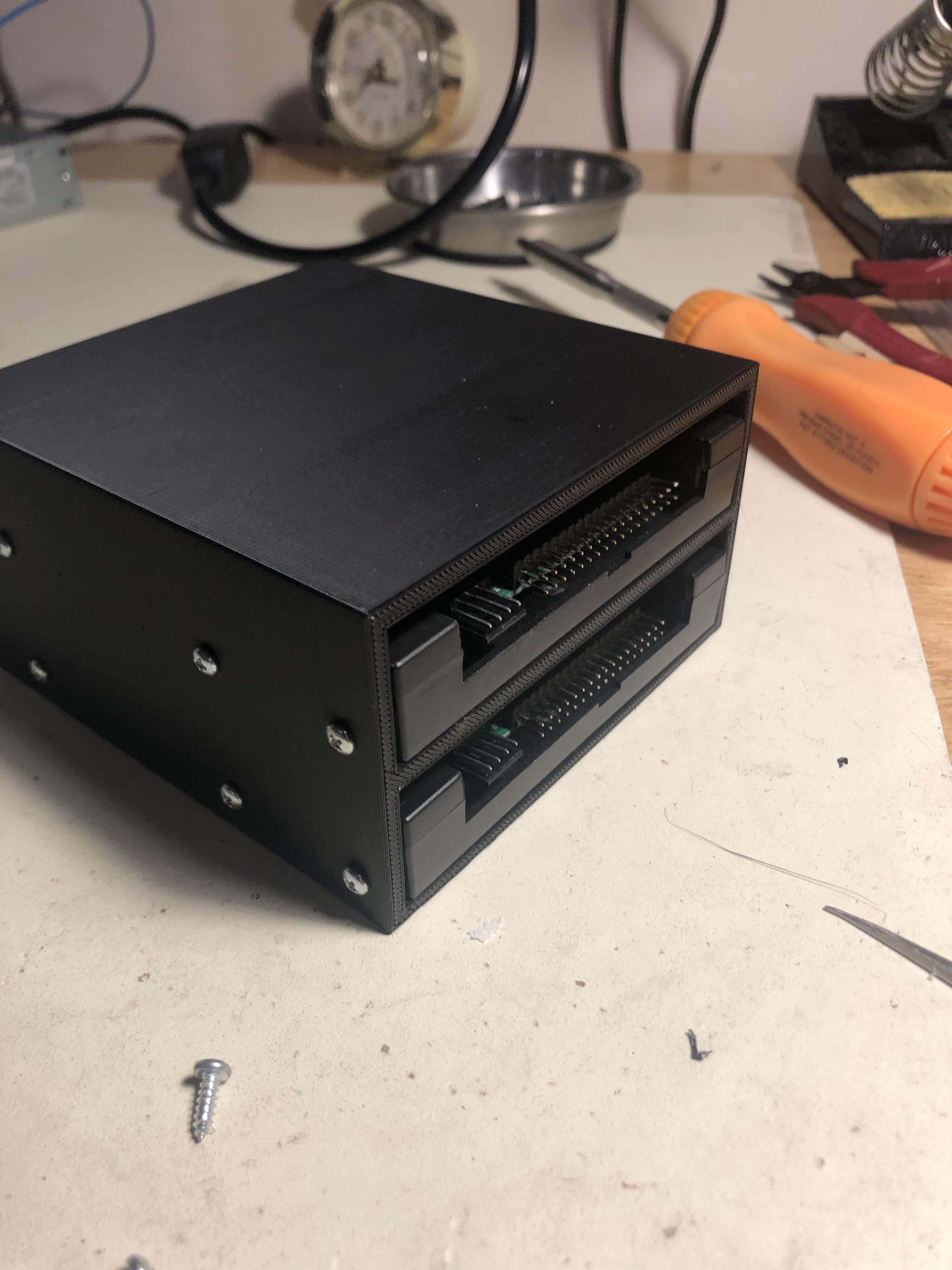 Dual Gotek Drive Enclosure by JeffTruck | Download free STL model ...