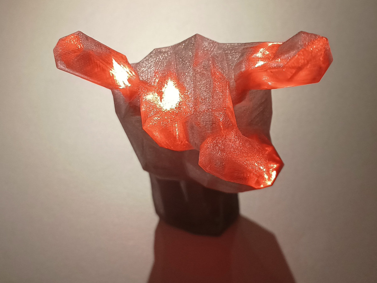 Sign of the Horns (low poly) by Wim V | Download free STL model ...
