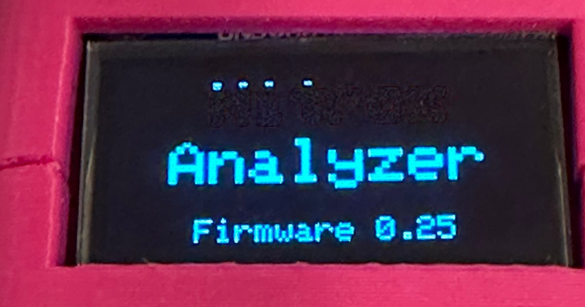 OLED Modification for Divetech Nitrox Analyzer by Katherine Dubé ...