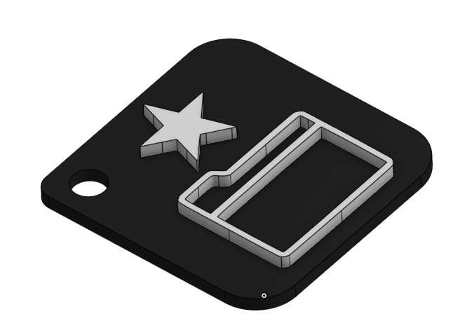 fosscad/deterrence dispensed keychain by kartoshka | Download free STL ...