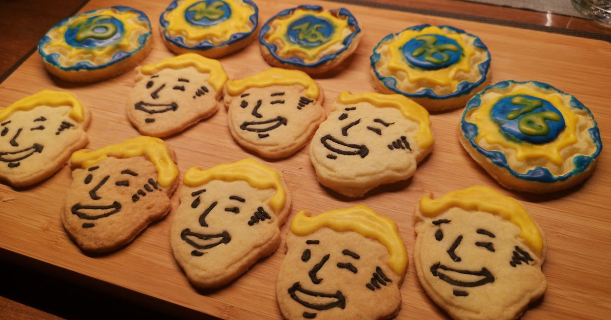 Fallout Vault Boy and Vault Door Cookie Cutter by Jack Siegel ...
