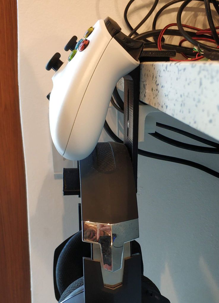 Xbox one - Supporto per cuffie e pad by Fede | Download free STL model ...