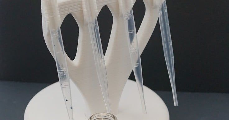 Pipette holder (for disposable 3ml pipettes) by RemiRafael | Download ...