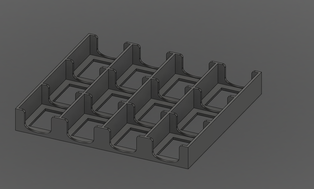 Split-Flap Flap Tray by John doe | Download free STL model | Printables.com
