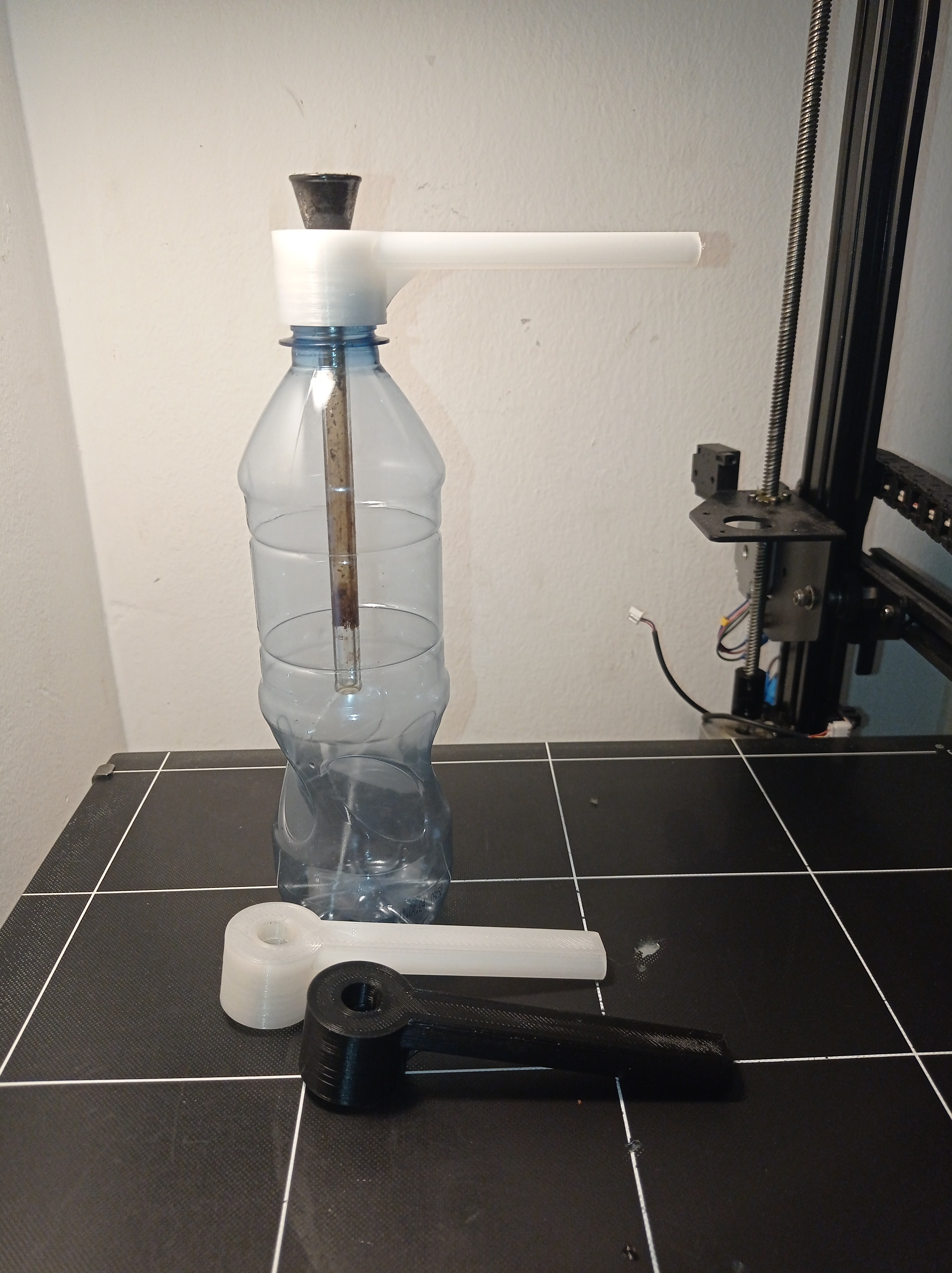 PuffPuff bottle bong by Komia custom | Download free STL model ...