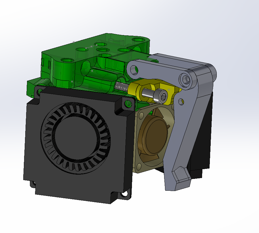 The Xolephant - MMU filament cutter for the Xol toolhead by The ...