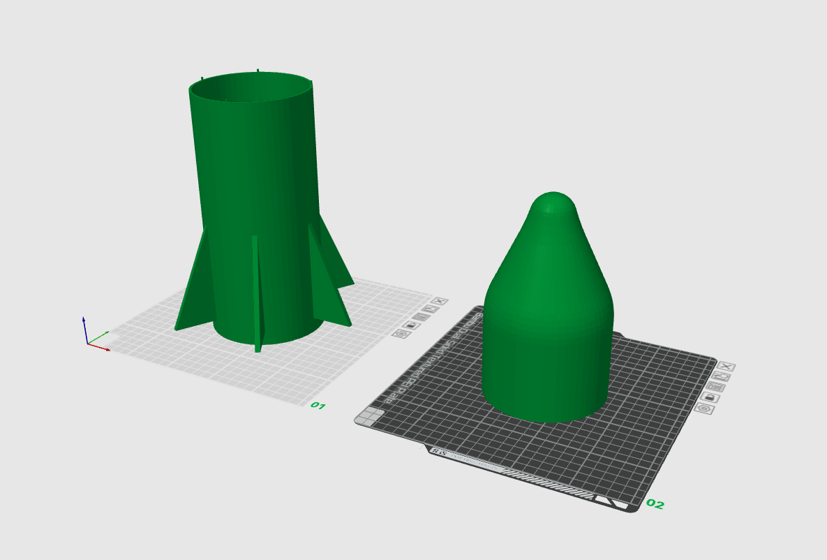 Model Rocket Shell for 2 Liter Bottle by Cannon Brugman | Download free ...