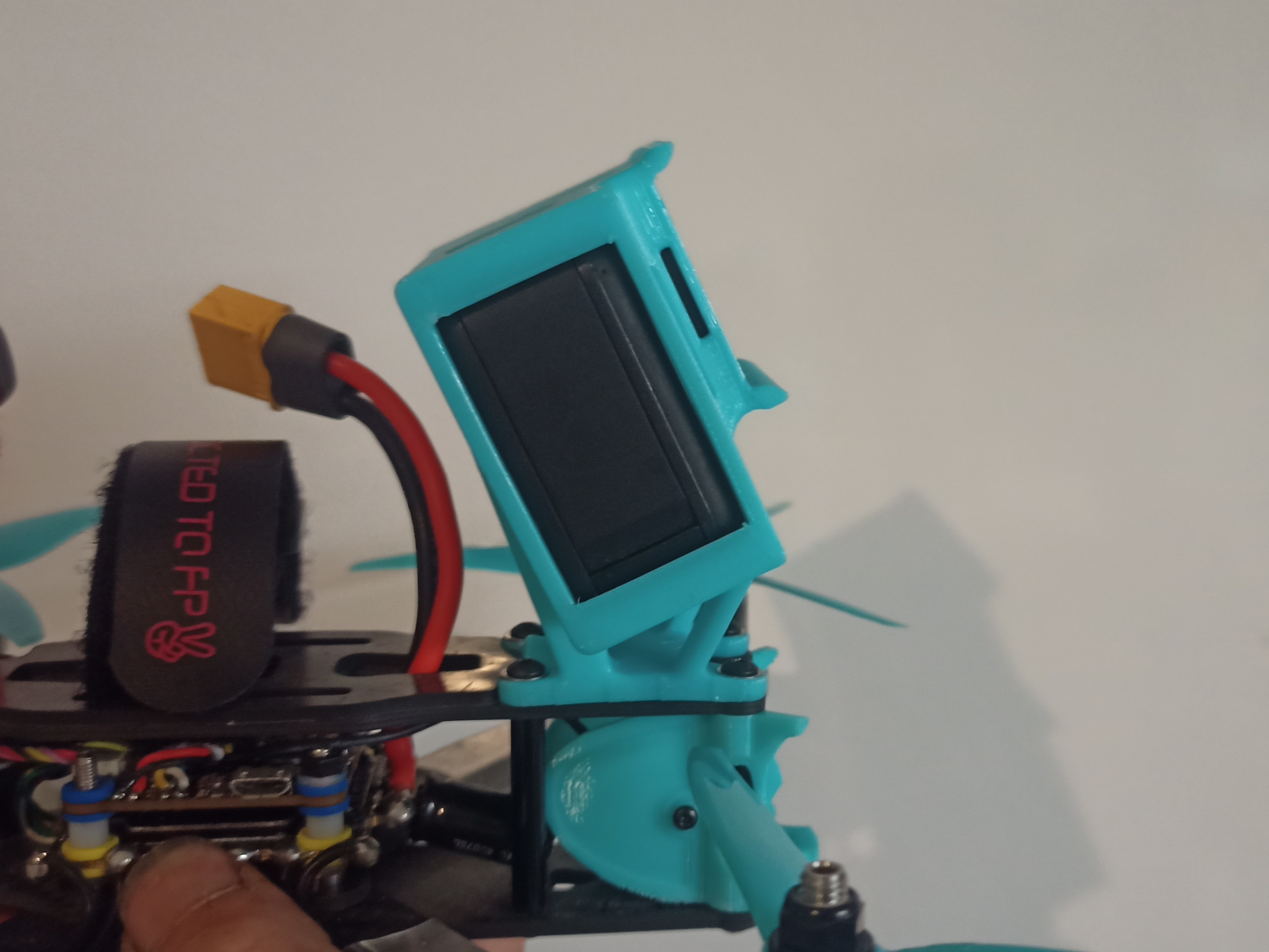 Gopro Hero 8 mount for TBS Source 1 V5 with TBS ND filter slot by ...