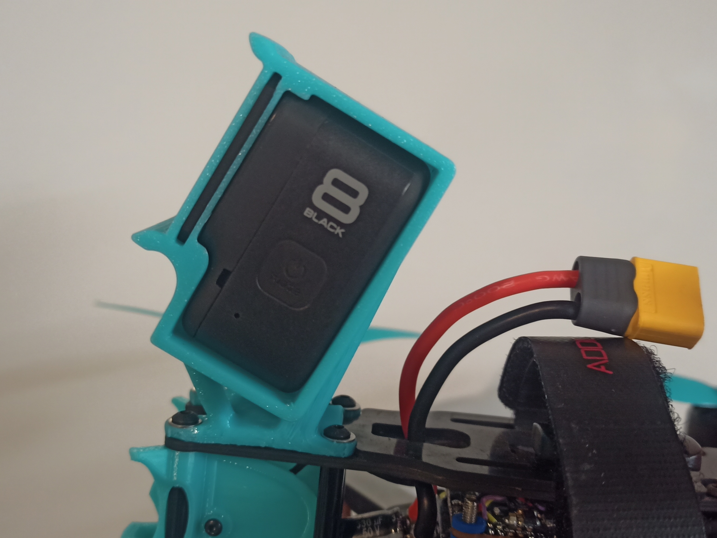 Gopro Hero 8 mount for TBS Source 1 V5 with TBS ND filter slot by ...