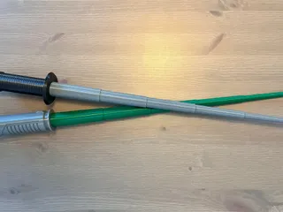 Toy Sword or Lightsaber (collapsible) by Plastic Flow | Download free ...