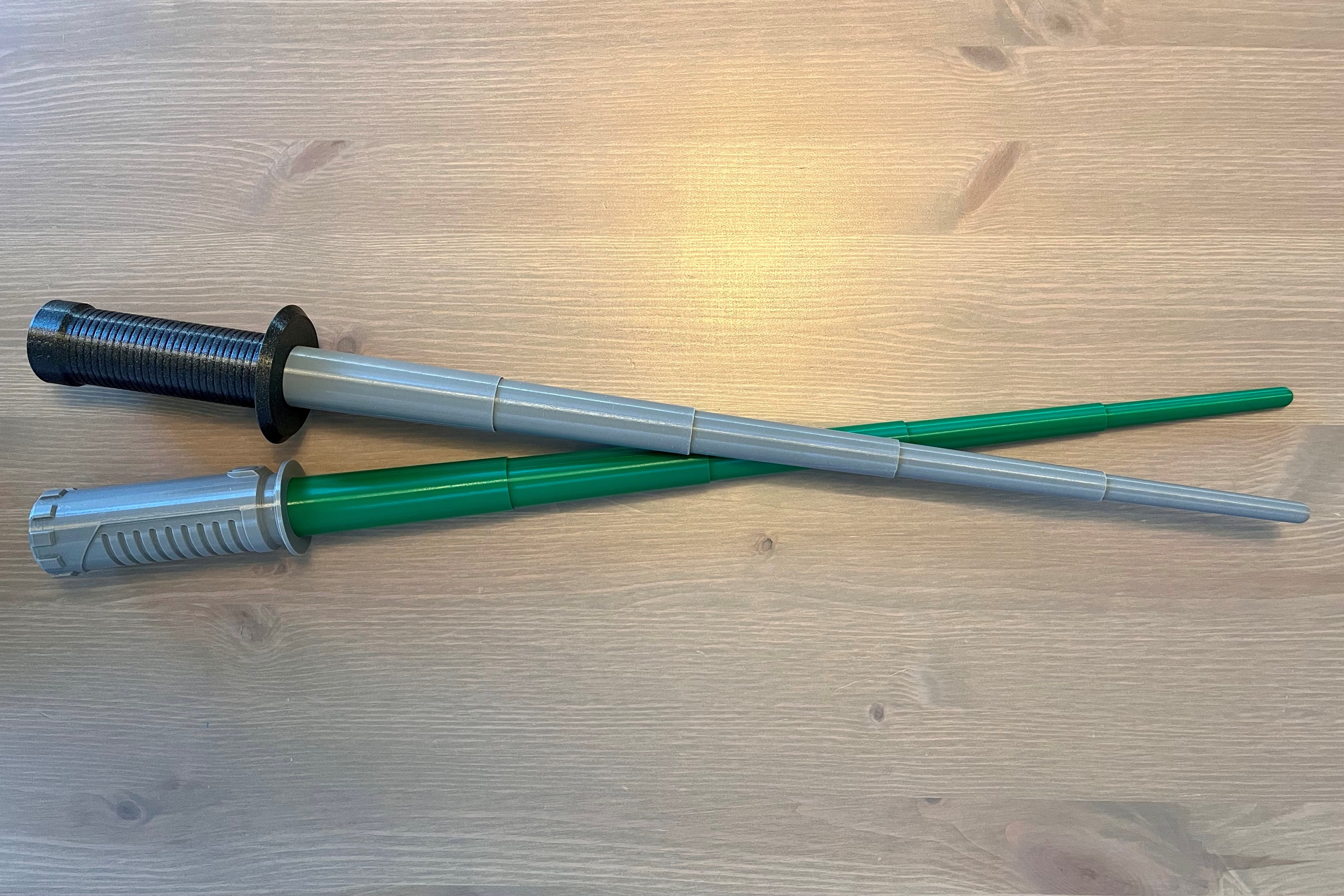 Toy Sword or Lightsaber (collapsible) by Plastic Flow | Download free ...