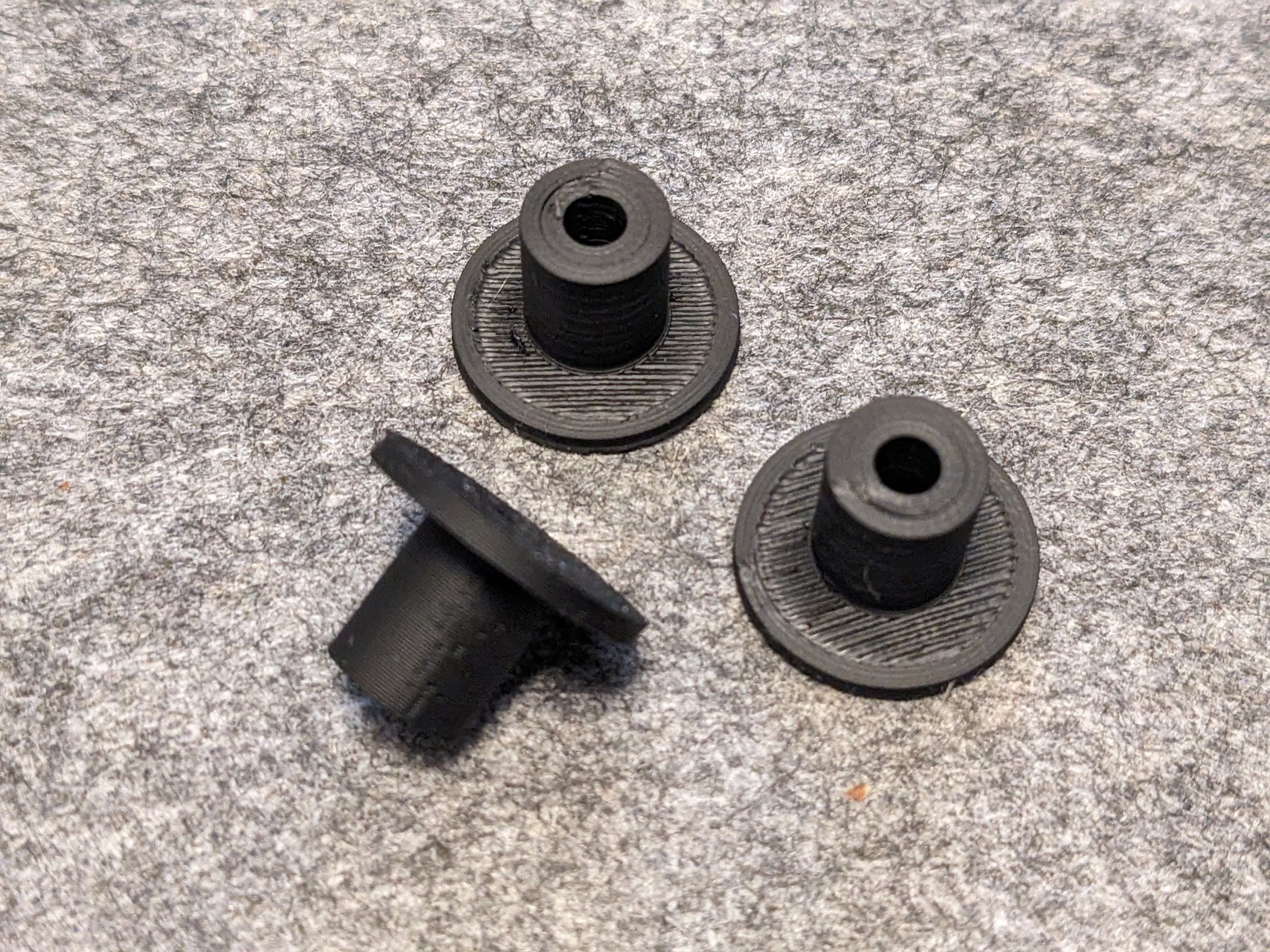 Fysetc Voron Zero 0.1/0.2 heatbed mount adapter for rubber spacers by ...