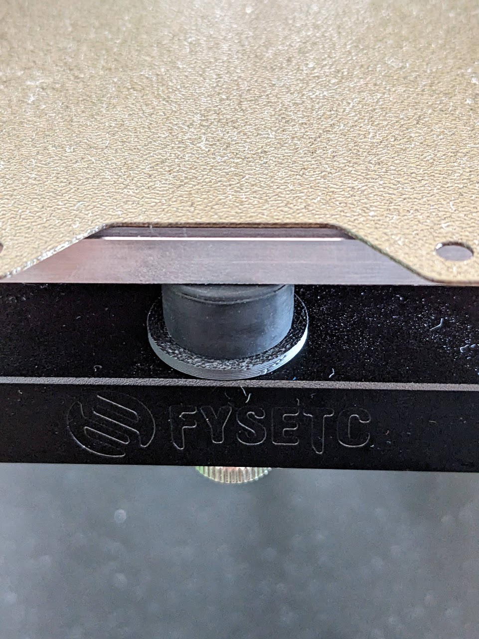 Fysetc Voron Zero 0.1/0.2 heatbed mount adapter for rubber spacers by ...