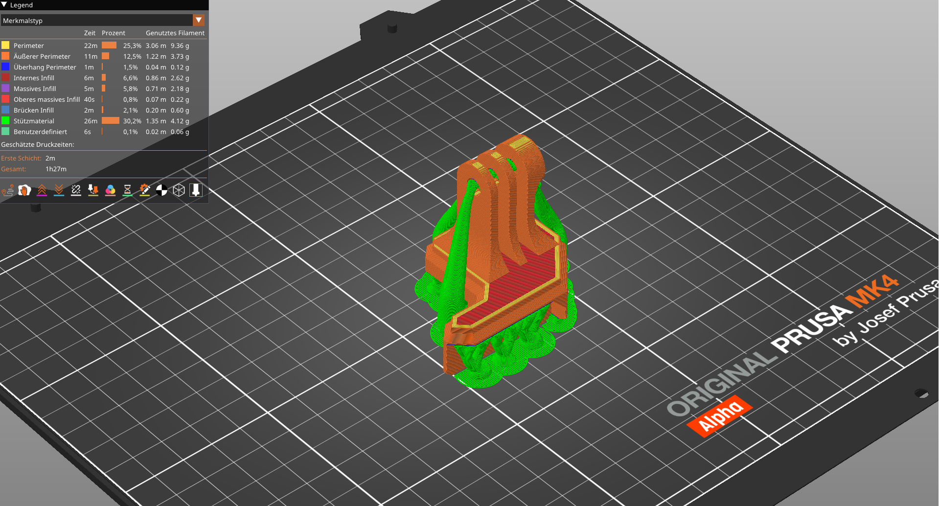 Prusa MK4 PiTFT50 Display by MHX3D | Download free STL model ...