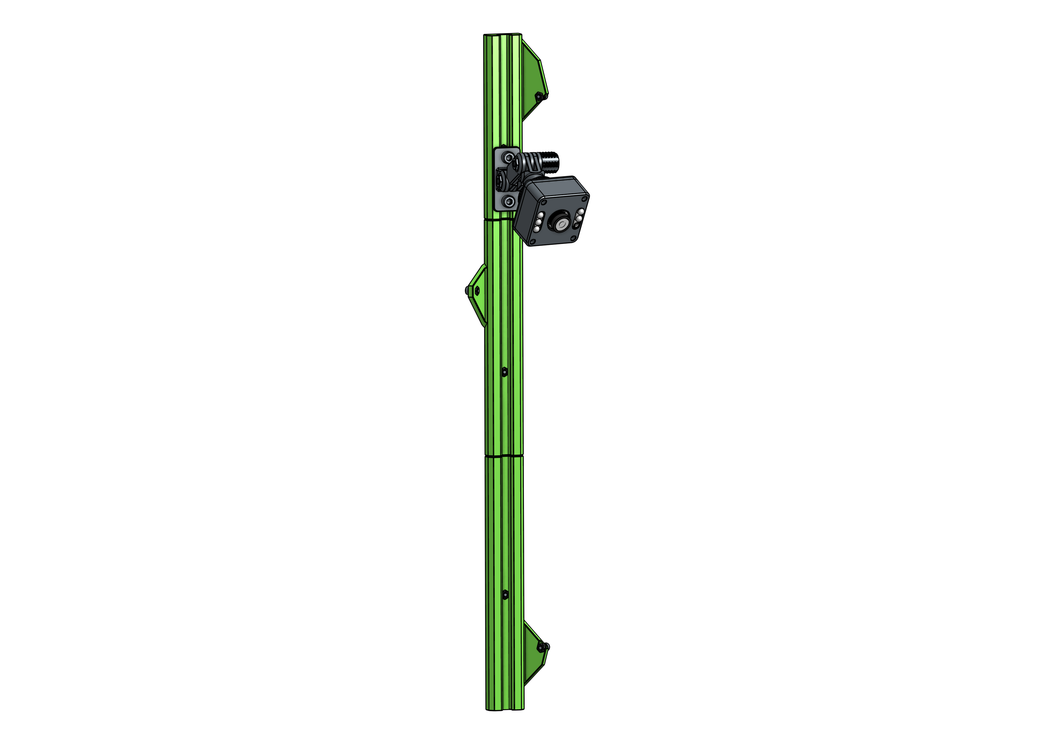 Universal V-Slot Attachment Rail for Original Prusa Enclosure OPE by ...