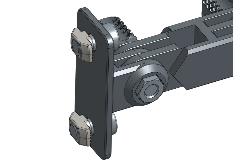 Universal V-Slot Attachment Rail for Original Prusa Enclosure OPE by ...