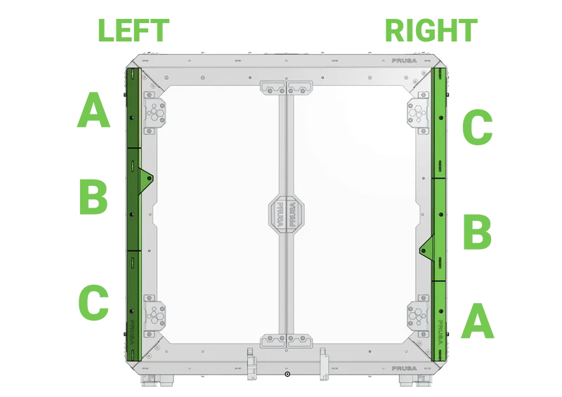Universal V-Slot Attachment Rail for Original Prusa Enclosure OPE by ...