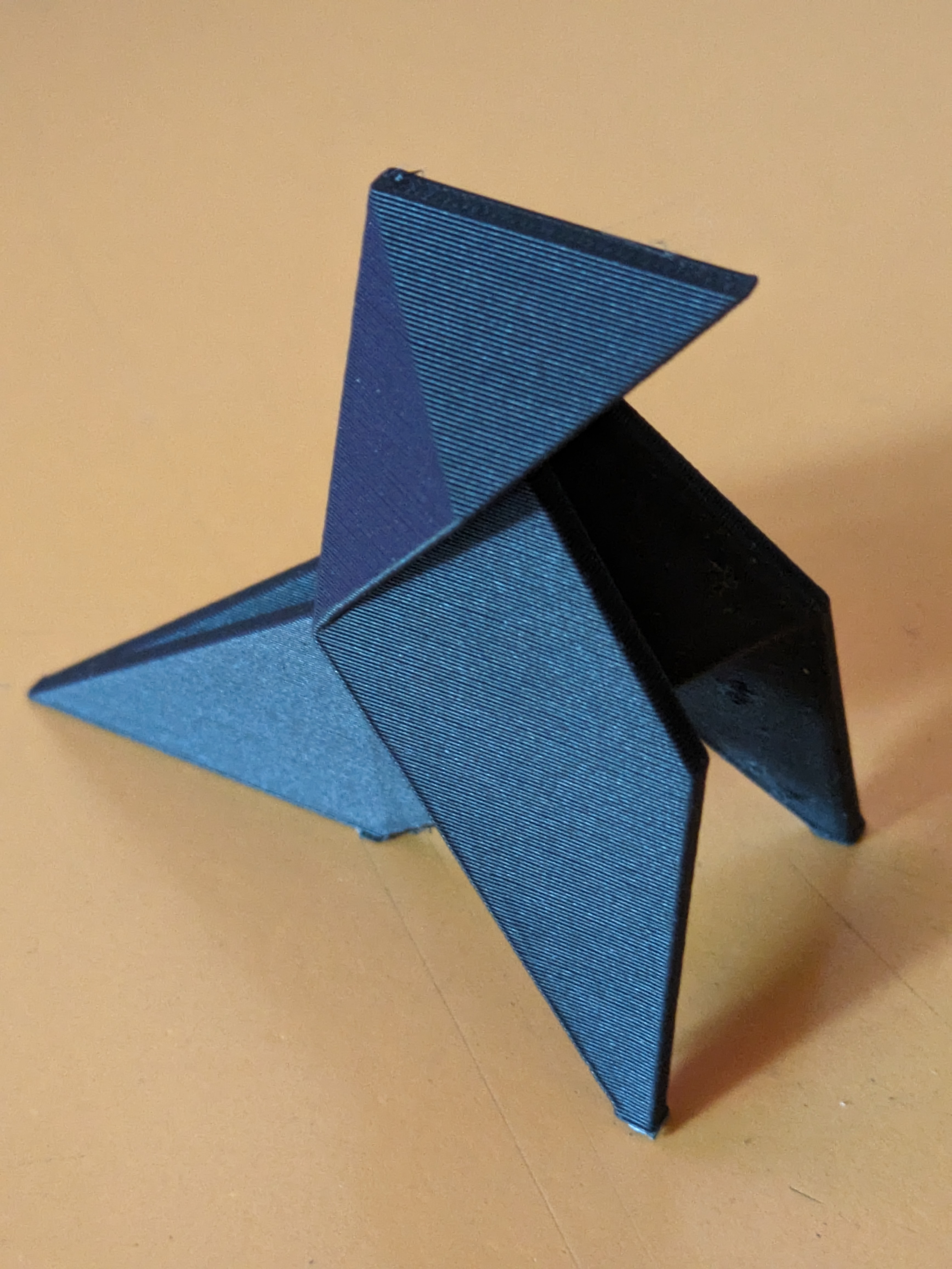 pajarita: sculpture and earrings by ManelTo | Download free STL model ...