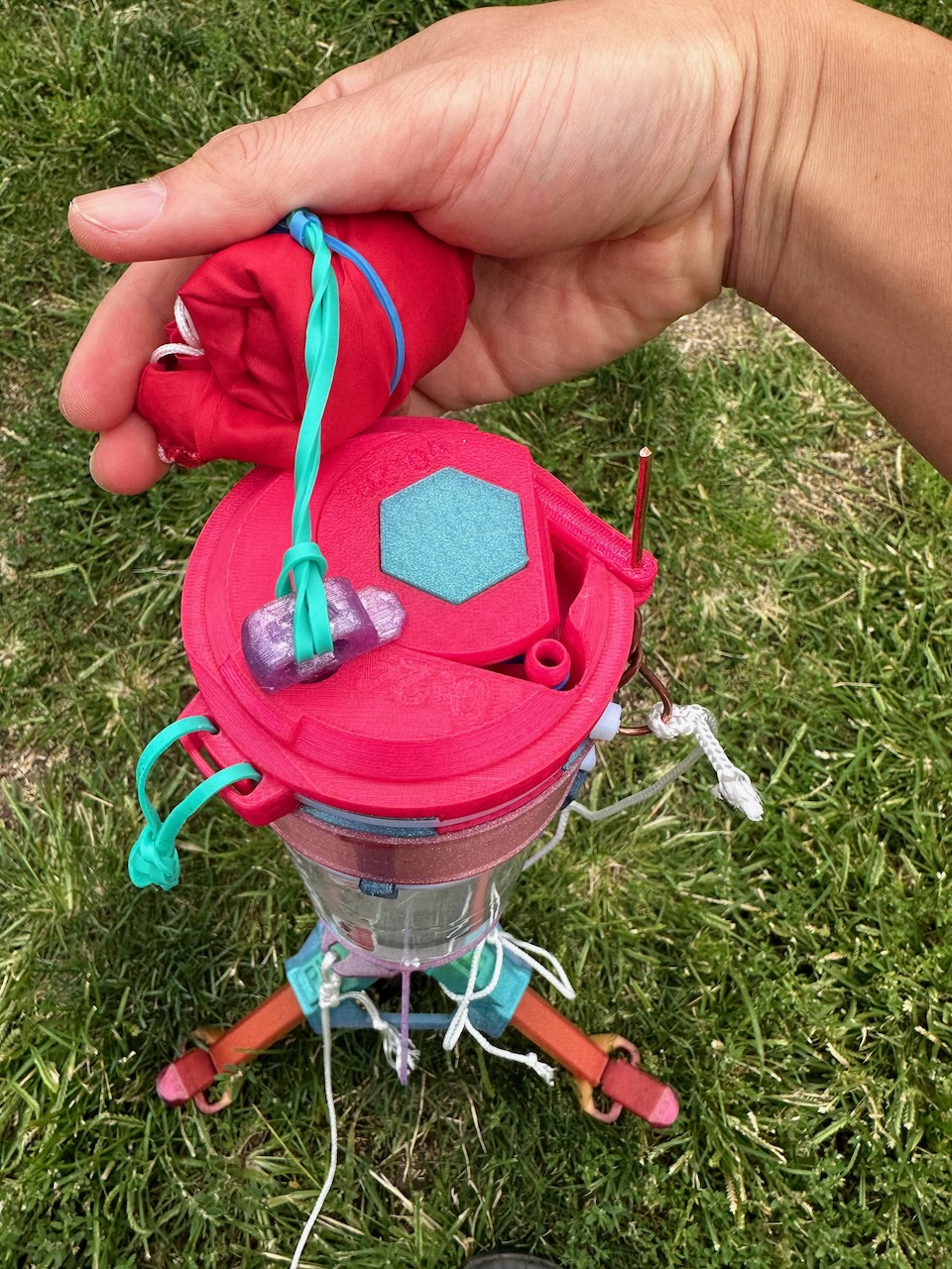 Water Rocket Payloads and Fins (prototypes) von Marimo Labs ...