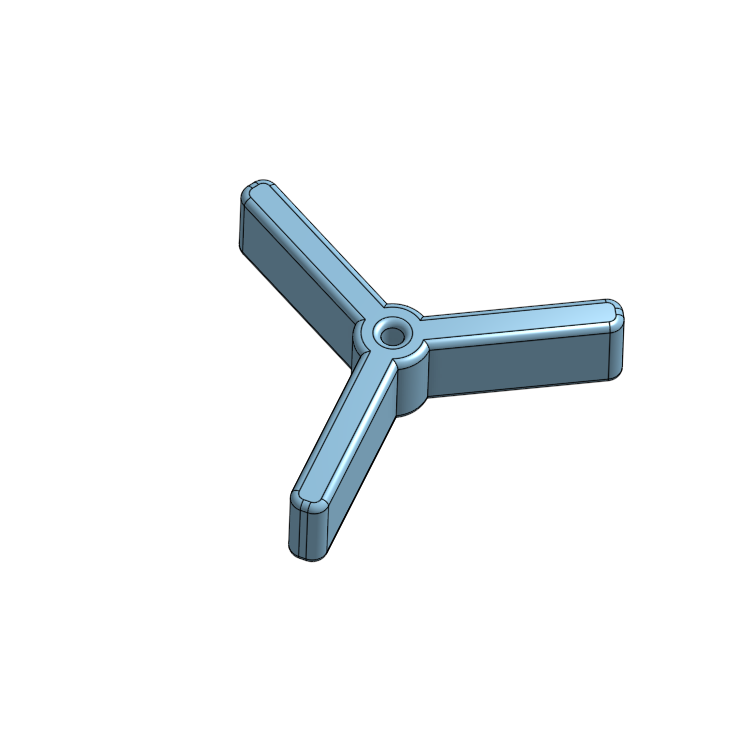 Lathe Chuck Spider for 7x11 Mini-lathe by kaje | Download free STL ...