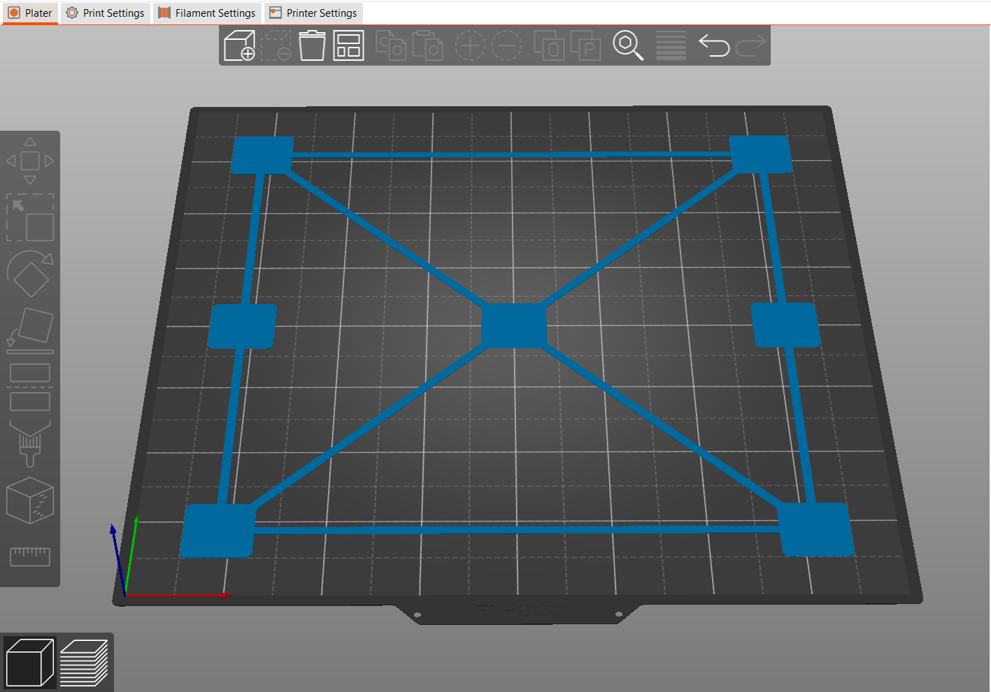 Complete bed leveling kit: zigzag line and patterns for round and ...